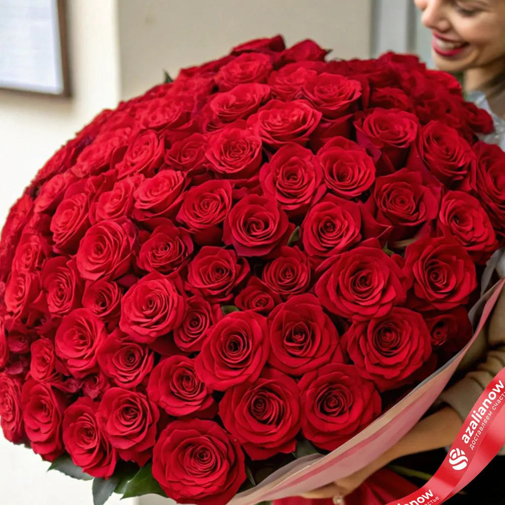 175 Luxury Red Roses Bouquet – Mavile Flowers